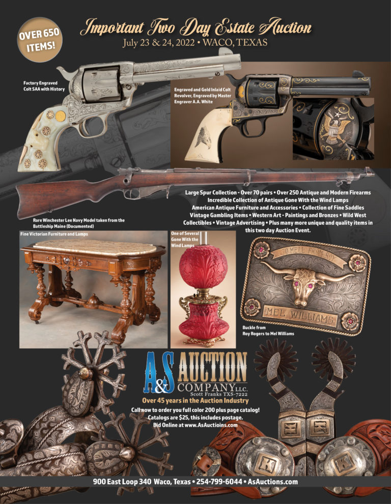 Waco Auction House | Western Collectables, Firearms, Antiques | A&S