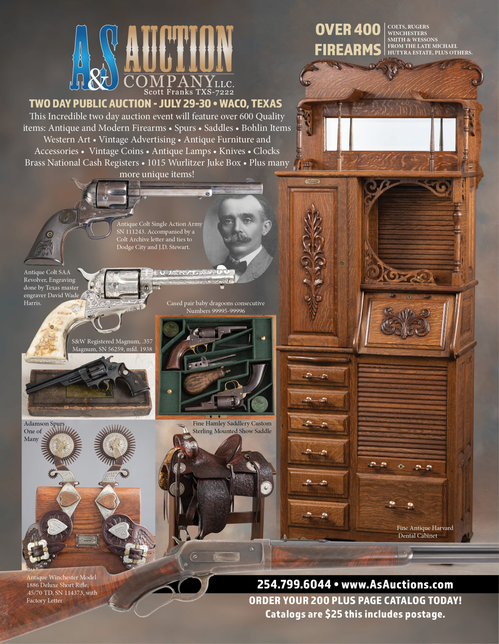 Waco Upcoming Auctions | Western Antiques, Guns & Americana | A&S